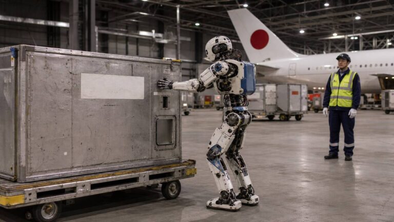 Japan Airlines tests humanoid robots as baggage handlers | NoypiGeeks