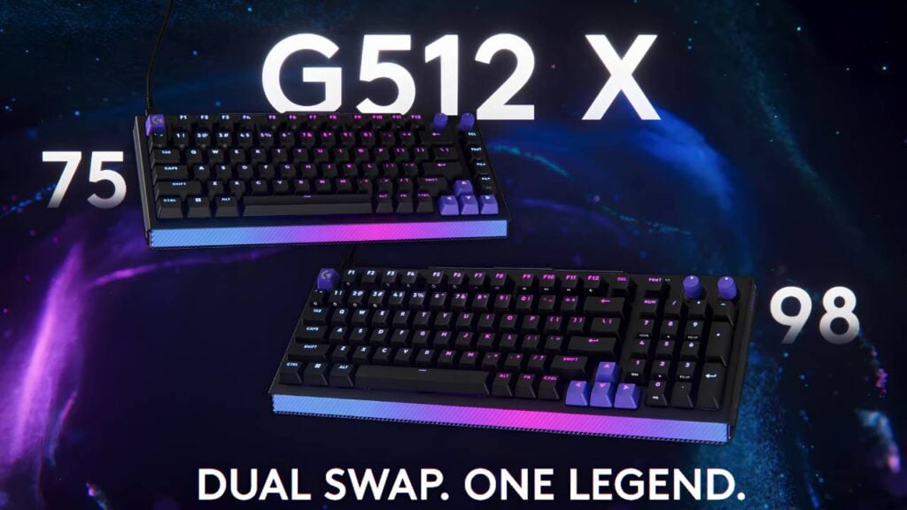 Logitech G512 X gaming keyboard unveiled with mix and match switches ...