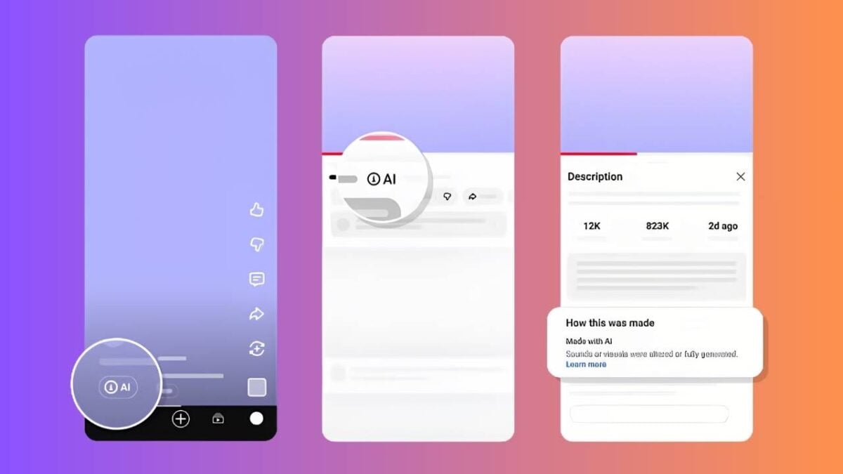 YouTube to automatically add AI labels to suspected AI-generated ...
