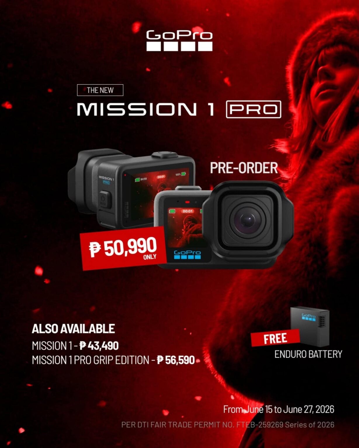 GoPro Mission 1, 1 Pro priced in the Philippines | NoypiGeeks